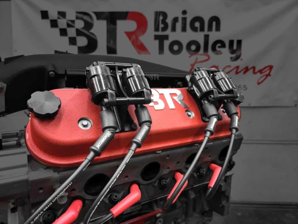 Brian Tooley Racing LS valve covers RED - Racemax Direct