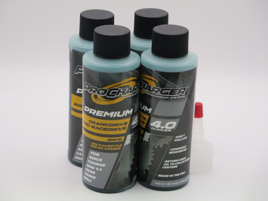 ProCharger RaceDrive Gear Oil (4oz bottle 4 Pack) - ME001G-050 (Pro ...